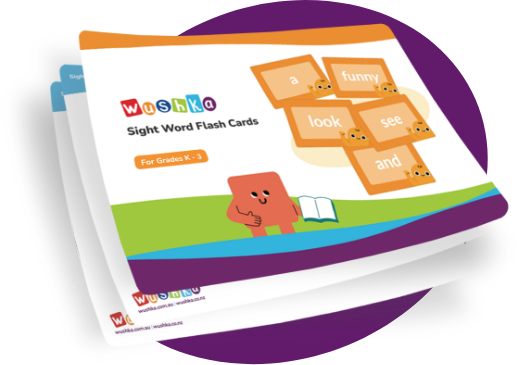 Dolch Sight Word Flash Cards Bundle | Wushka Australia